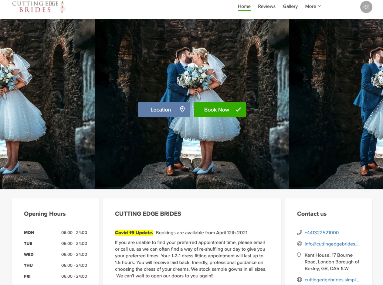 Amazing Booking Website & Widget Templates - SimplyBook.me Booking Software