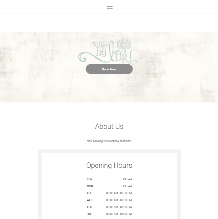 Online Booking App for Photographers | SimplyBook.me