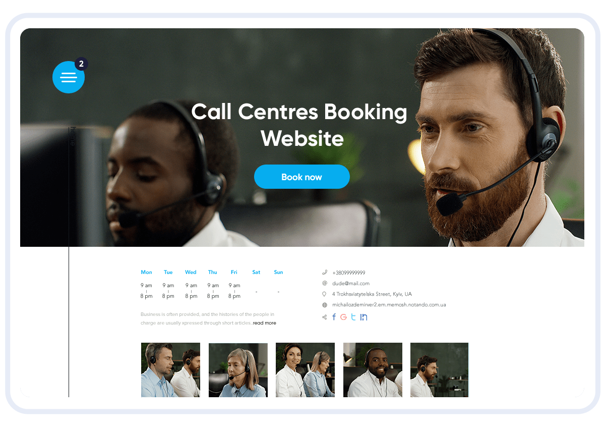 Online Scheduling Software for Call Centers | SimplyBook.me