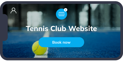 Online booking system for tennis, padel and squash courts and clubs