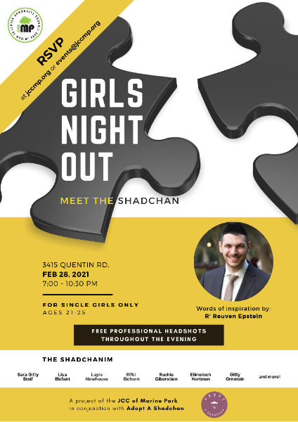 Schedule online with Girls Connect Shidduch Events on Booking.page